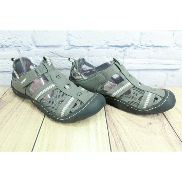 Jambu | Shoes | Jambu Jsport Regatta Gray Leather Water Resistant Sport ...